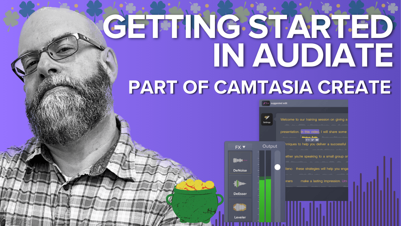 TechSmith Camtasia Audiate 免費線上網路研討會